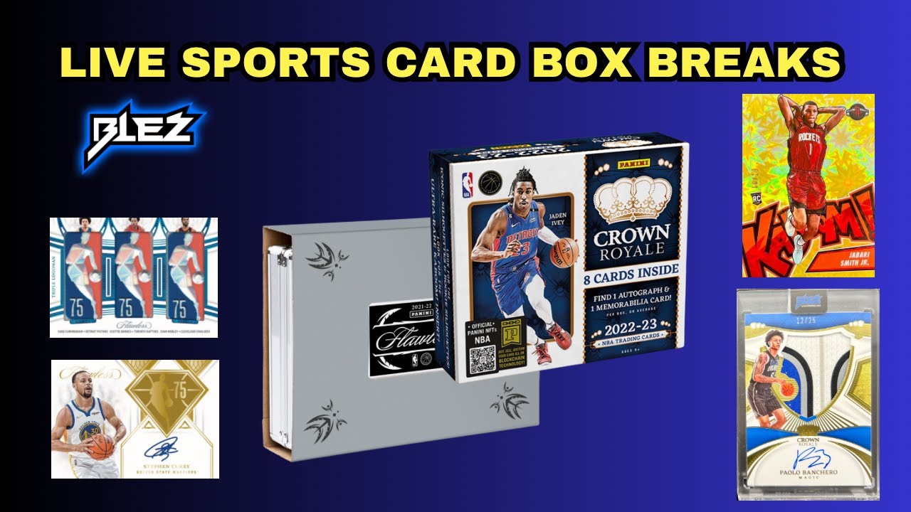 Blez Sports Cards Live Box Breaks #liveboxbreaks #groupbreaks # ...