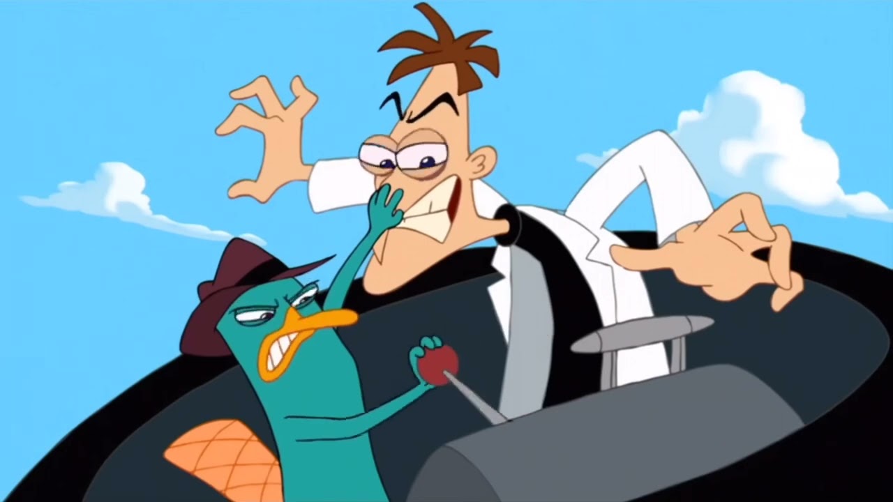 Perry vs. Doof The Giant Robot Spider Scene - YouTube