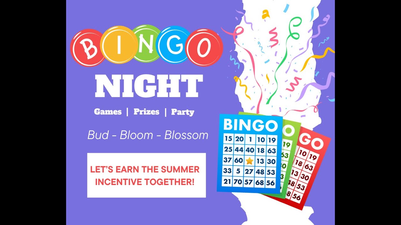 BINGO! Bud - Bloom - Blossom step by step - YouTube