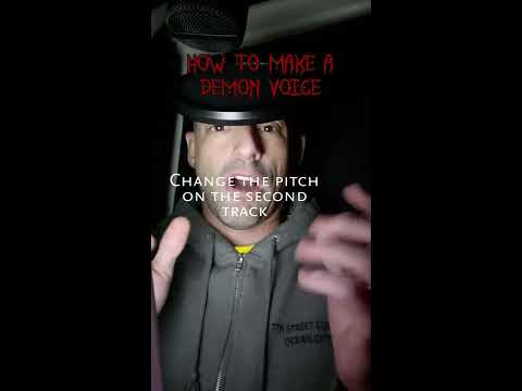 Tutorial: Demonic Voice With Audacity - YouTube