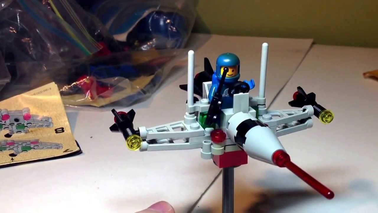 LEGO REVIEW #26 6824 SPACE DART FROM 1984!!! - YouTube