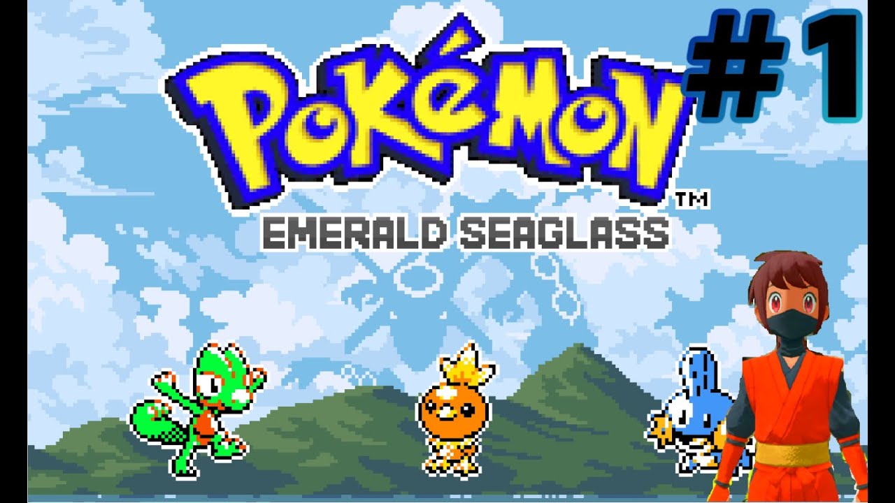 Pokémon Emerald Seaglass: New rom playthrough - YouTube