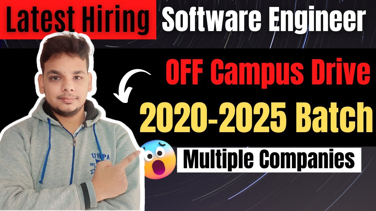 Latest OFF Campus Drive For 2024 , 2023 , 2022 , 2021 Batch Hiring ...