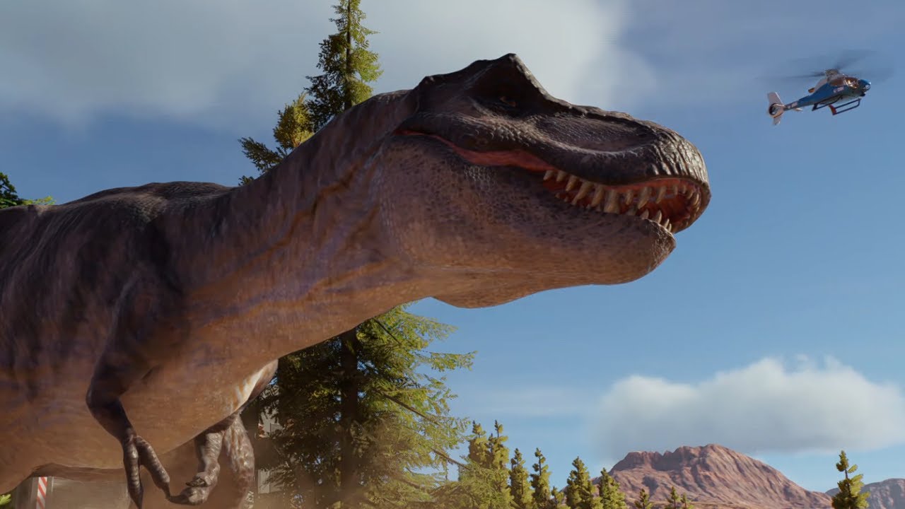 Unleashing Chaos with a T-Rex Rampage | Jurassic World Evolution 3 TREX ...