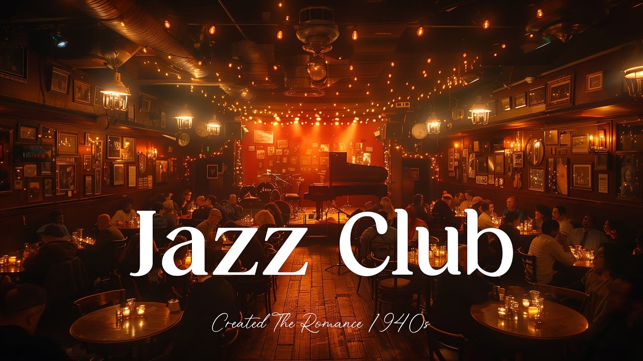 Old Club 1940s Swing Jazz 🎷 Iconic Big Band Sounds 🕺 [Jazz,Swing Jazz ...