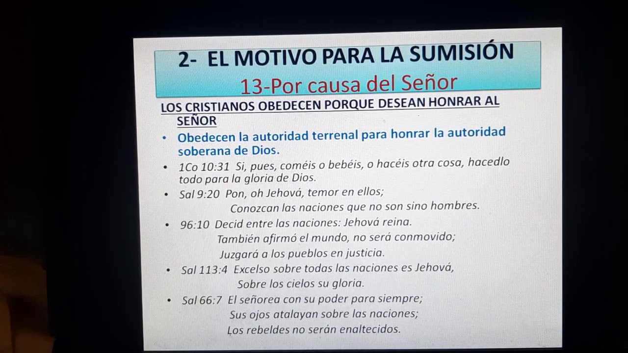 15 Estudio de Primera Pedro..2:13-17 - YouTube
