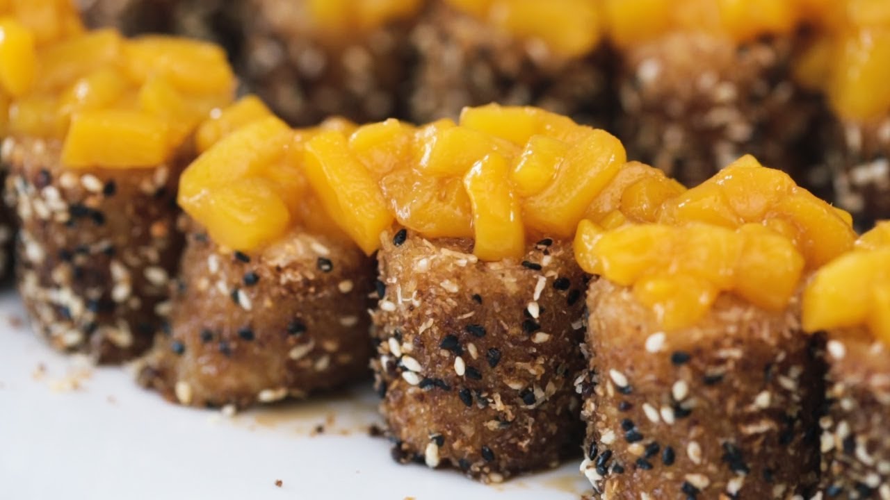 Mango Suman Sushi Recipe | Yummy Ph - YouTube