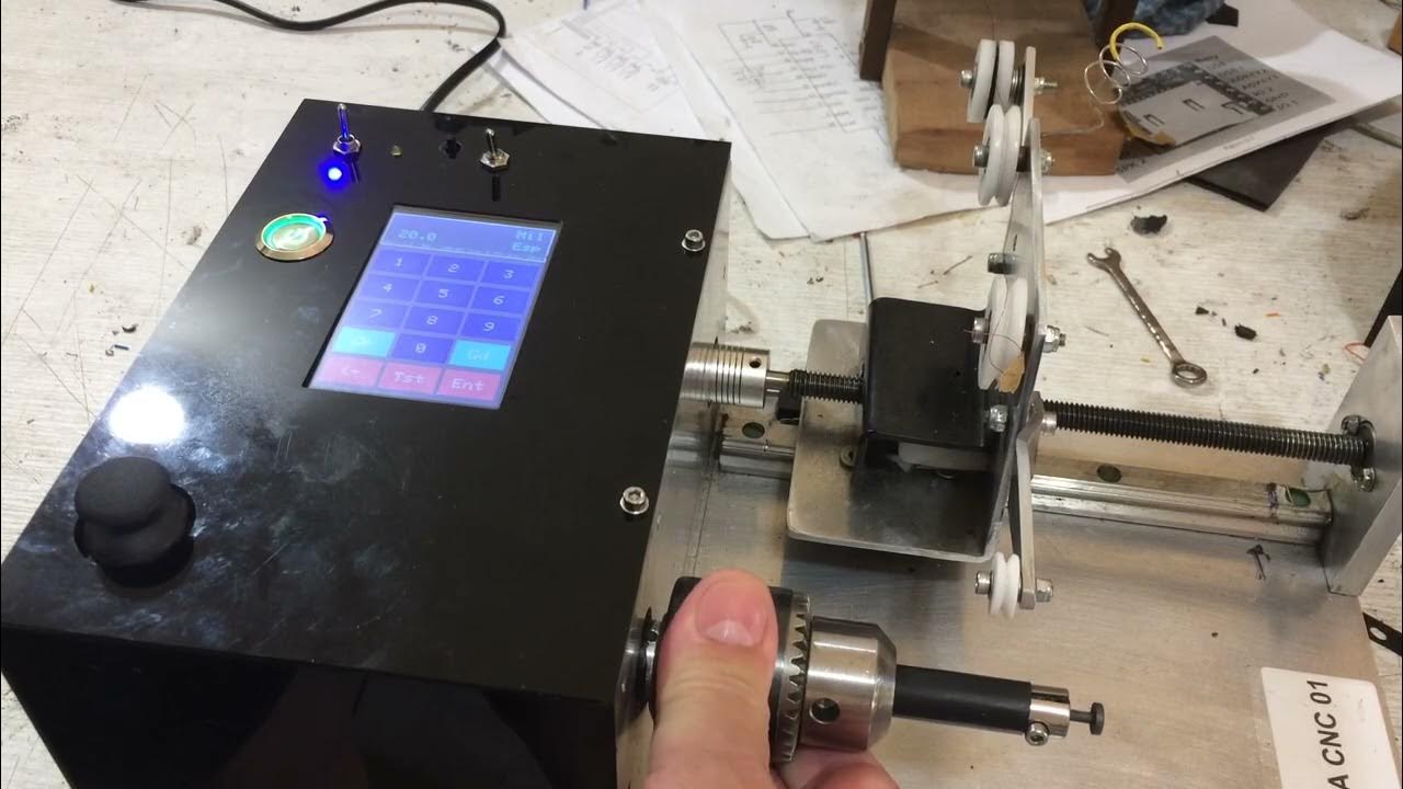 Bobinadeira CNC - YouTube