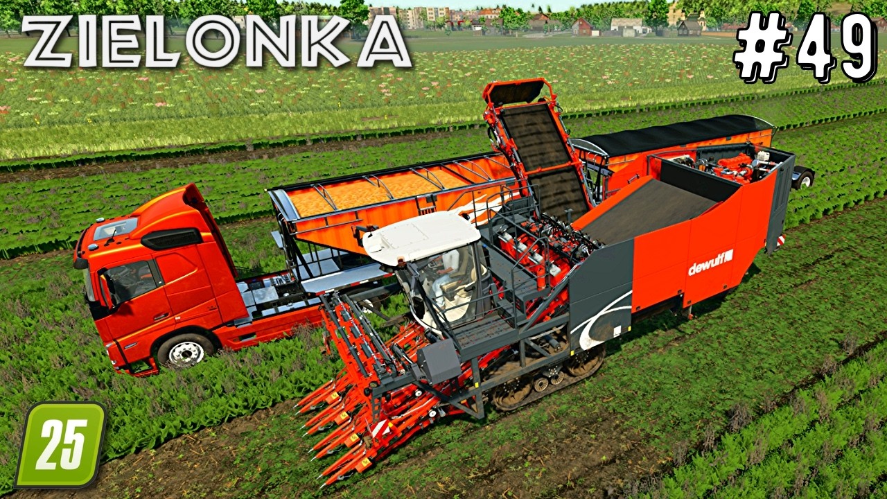 farming Simulator 25 Zielonka Map Timelapse Ep #49 Mega Farm fs25 ...