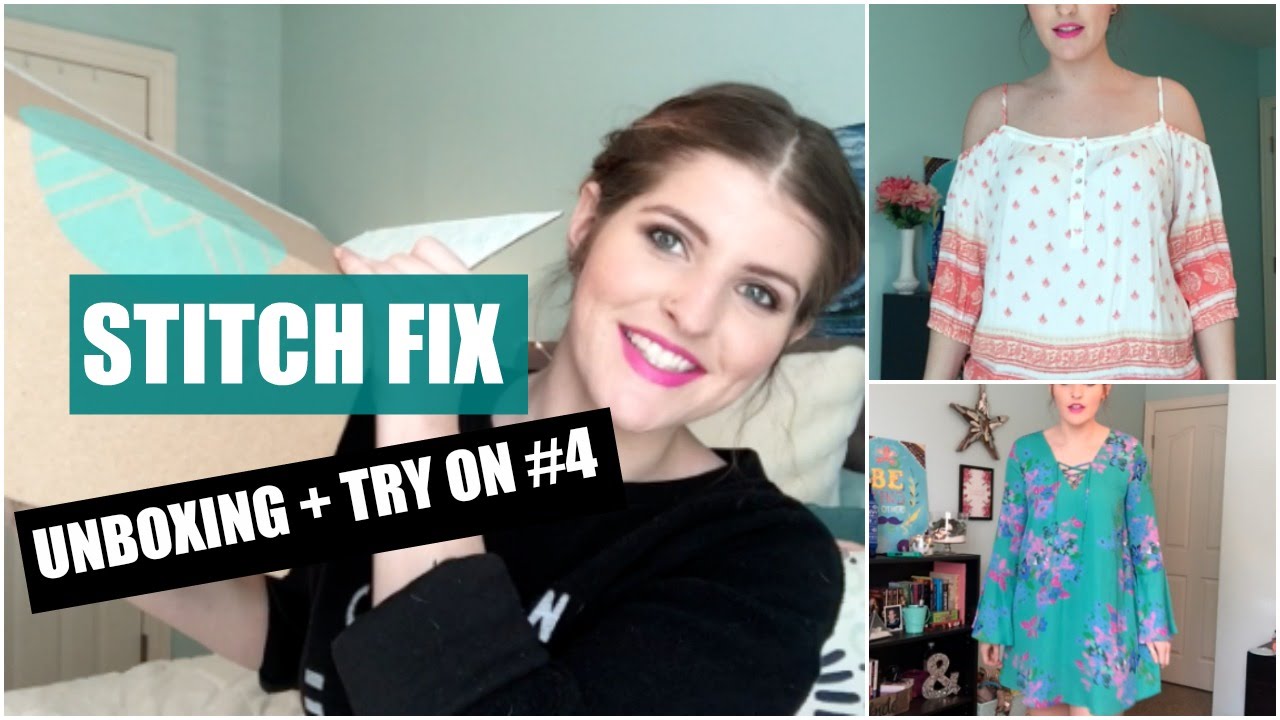 Stitch Fix Unboxing + Try On | April - YouTube