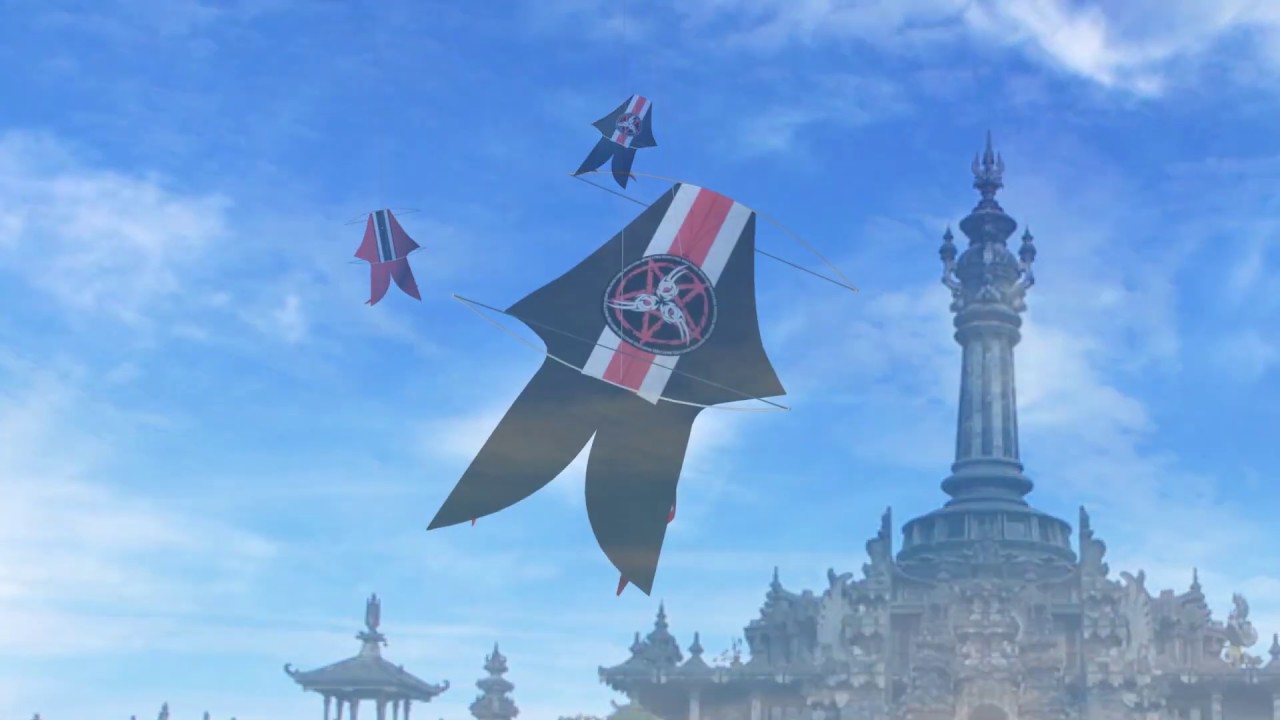 BEBEAN | BALINESE TRADITIONAL KITE ON ANIMATION - YouTube