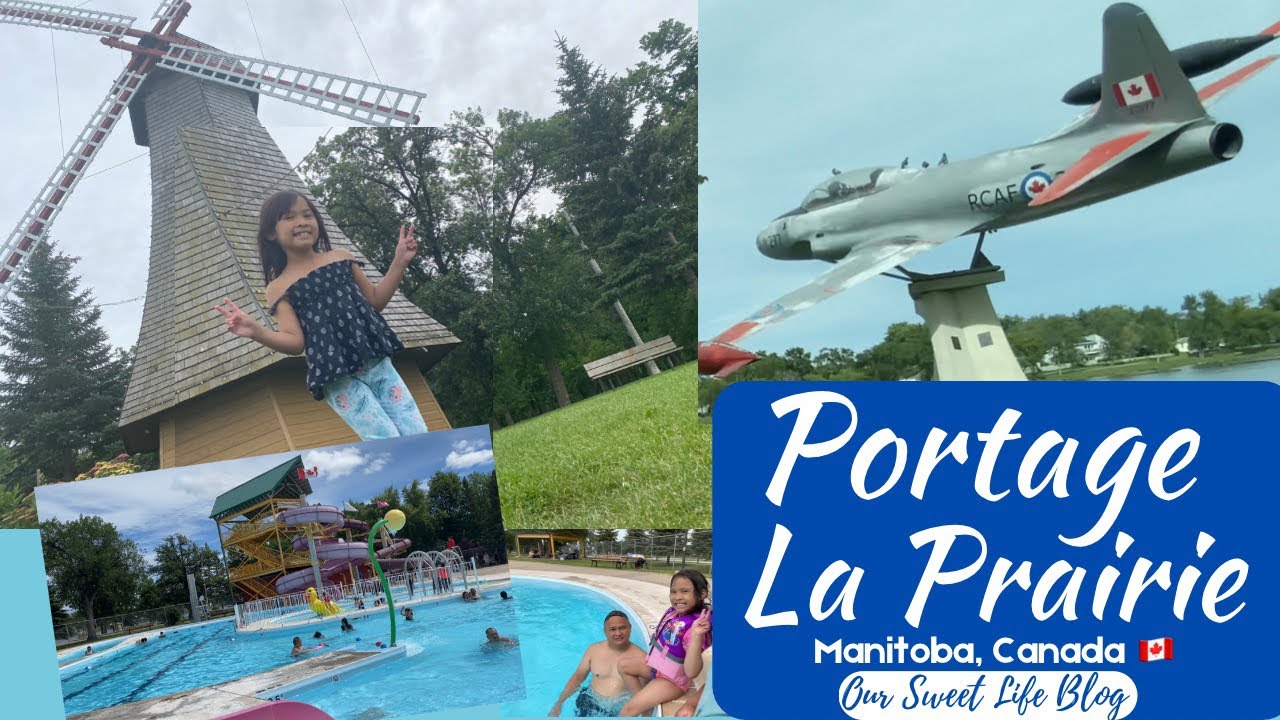 🇵🇭🇨🇦Canada Vlog: Splash Island & Island Park! Portage La Prairie ...