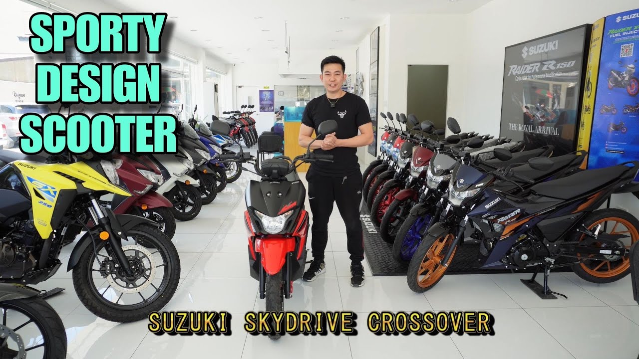 Suzuki SkyDrive Crossover 113cc - YouTube