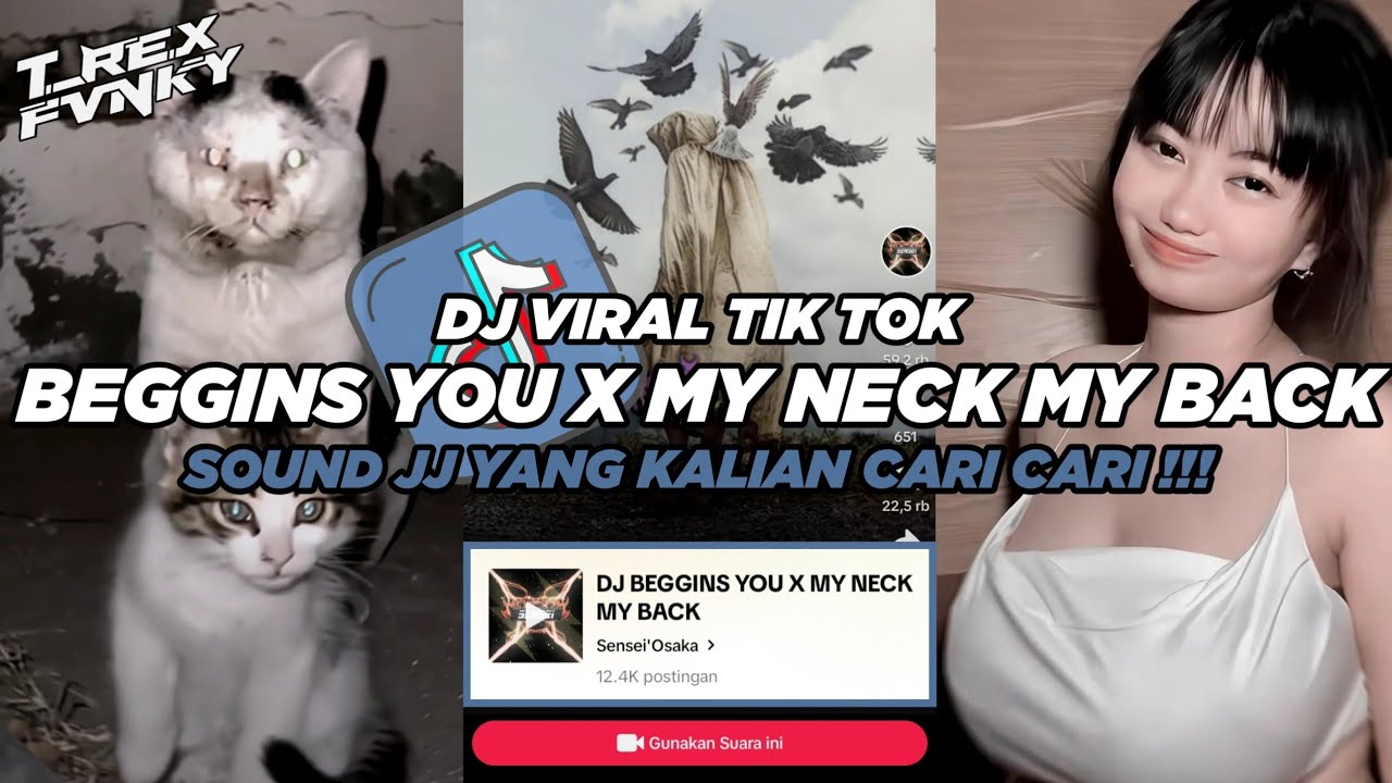 Dj Beggins You X My Neck My Back Viral Tik Tok 2024 Sound Jj Kane Yang Kalian Cari Cari