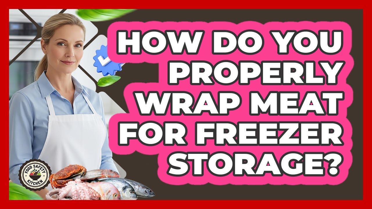How Do You Properly Wrap Meat for Freezer Storage? - YouTube