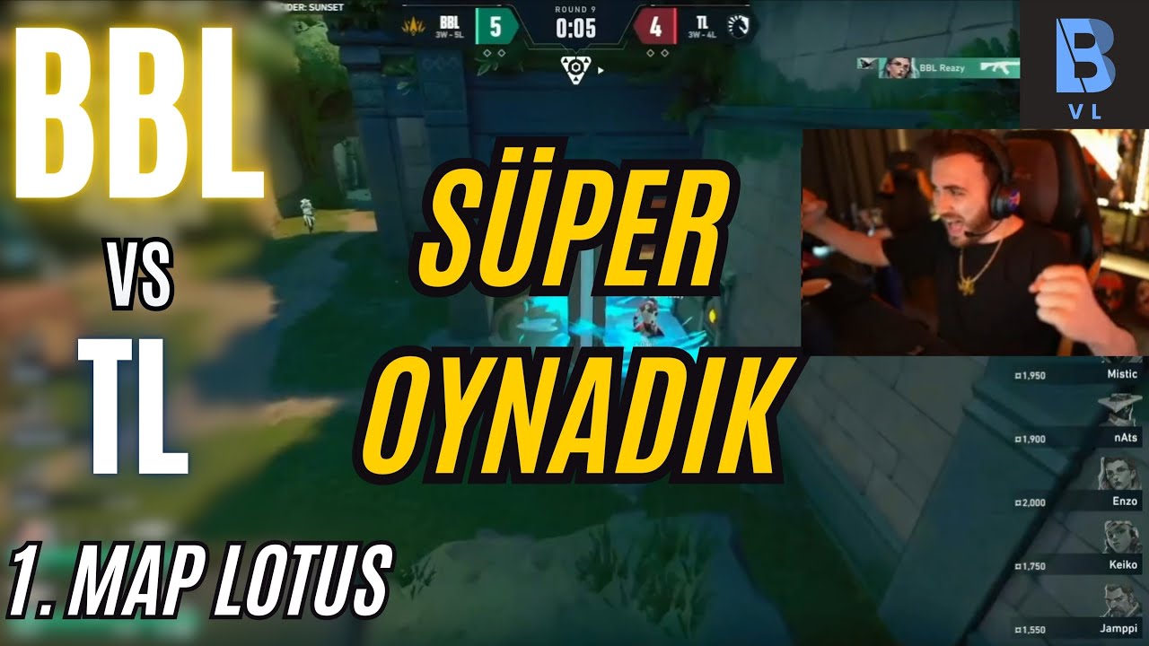wtcN - BBL vs TL İZLİYOR! - 1. Map Lotus | VCT 2024: EMEA Stage 2 - YouTube