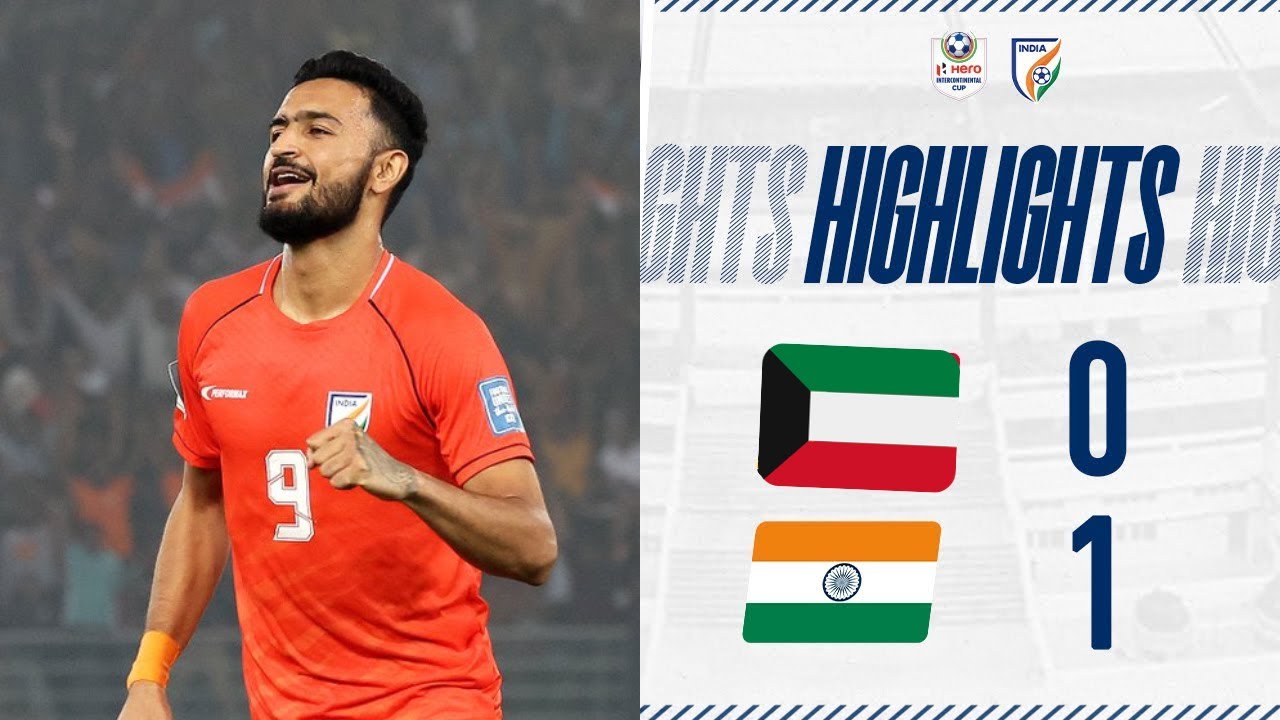 India Vs Kuwait Match Highlights World Cup qualifiers 2026 - YouTube