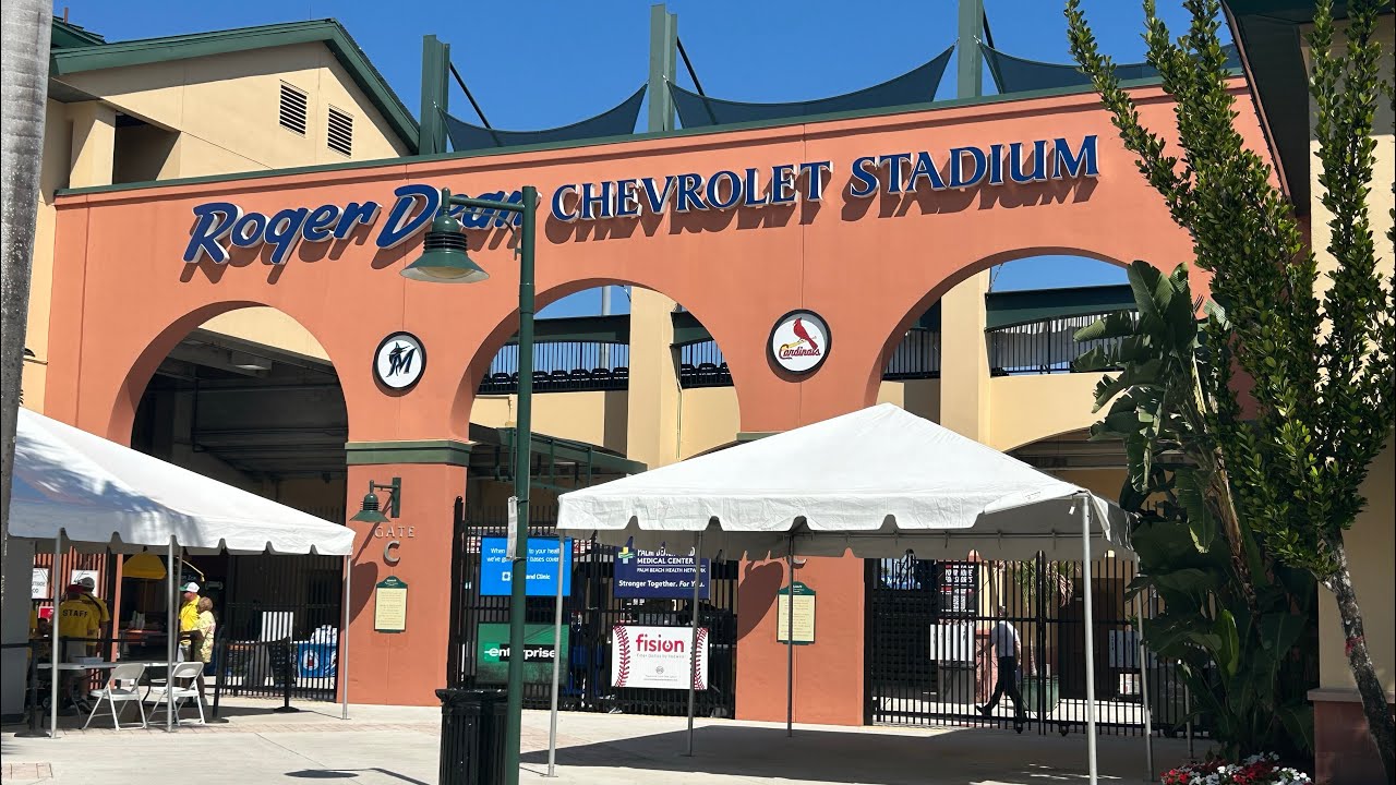 Cardinals Spring Training in Jupiter, FL - YouTube