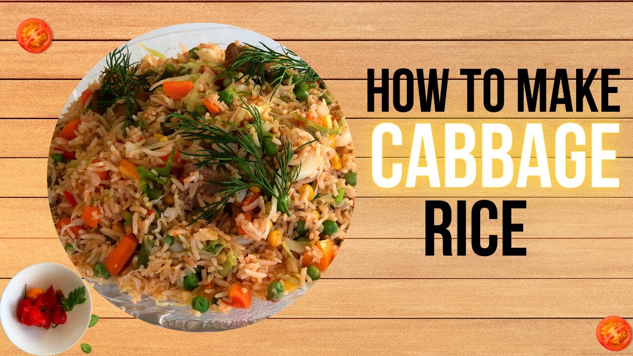 HOW TO COOK CABBAGE RICE - YouTube