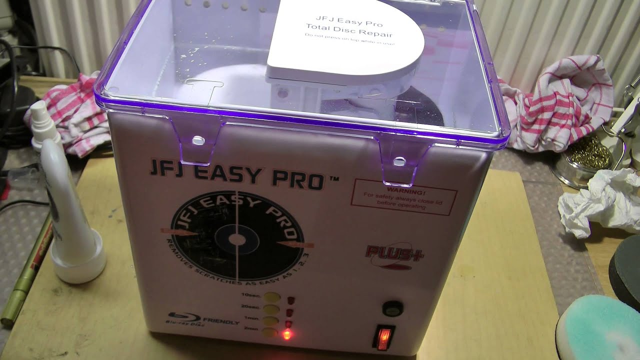 JFJ Easy Pro Disc Repair Test Video - YouTube