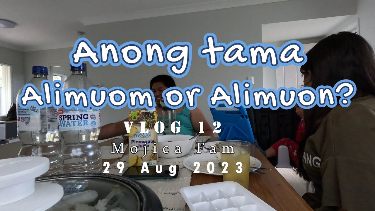 Anong tama Alimuom or Alimuon? - YouTube