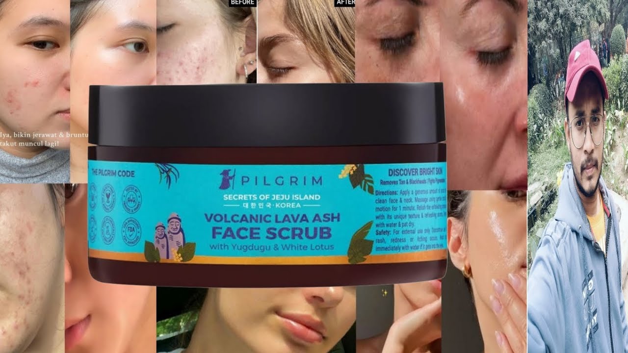 Pilgrim Volcania Lava Ash Face Scrub | Honest Review - YouTube