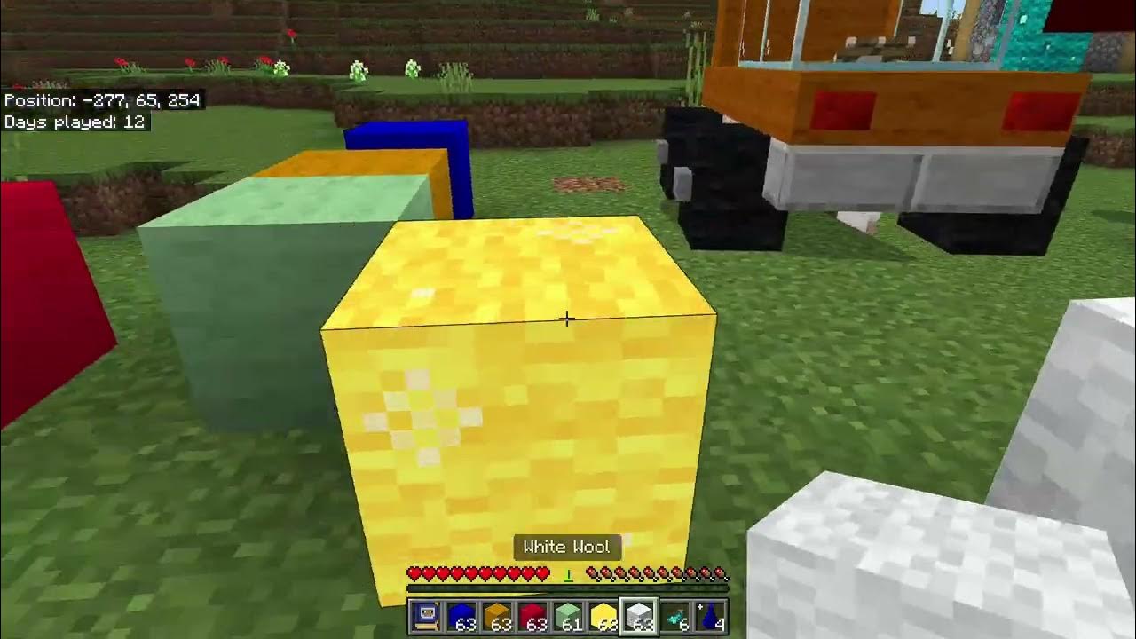 All the wool mod for new players/ Minecraft - YouTube