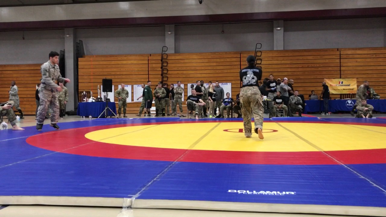 2016 Fort Bragg Combatives Invitational 155lbs Pancrase - YouTube