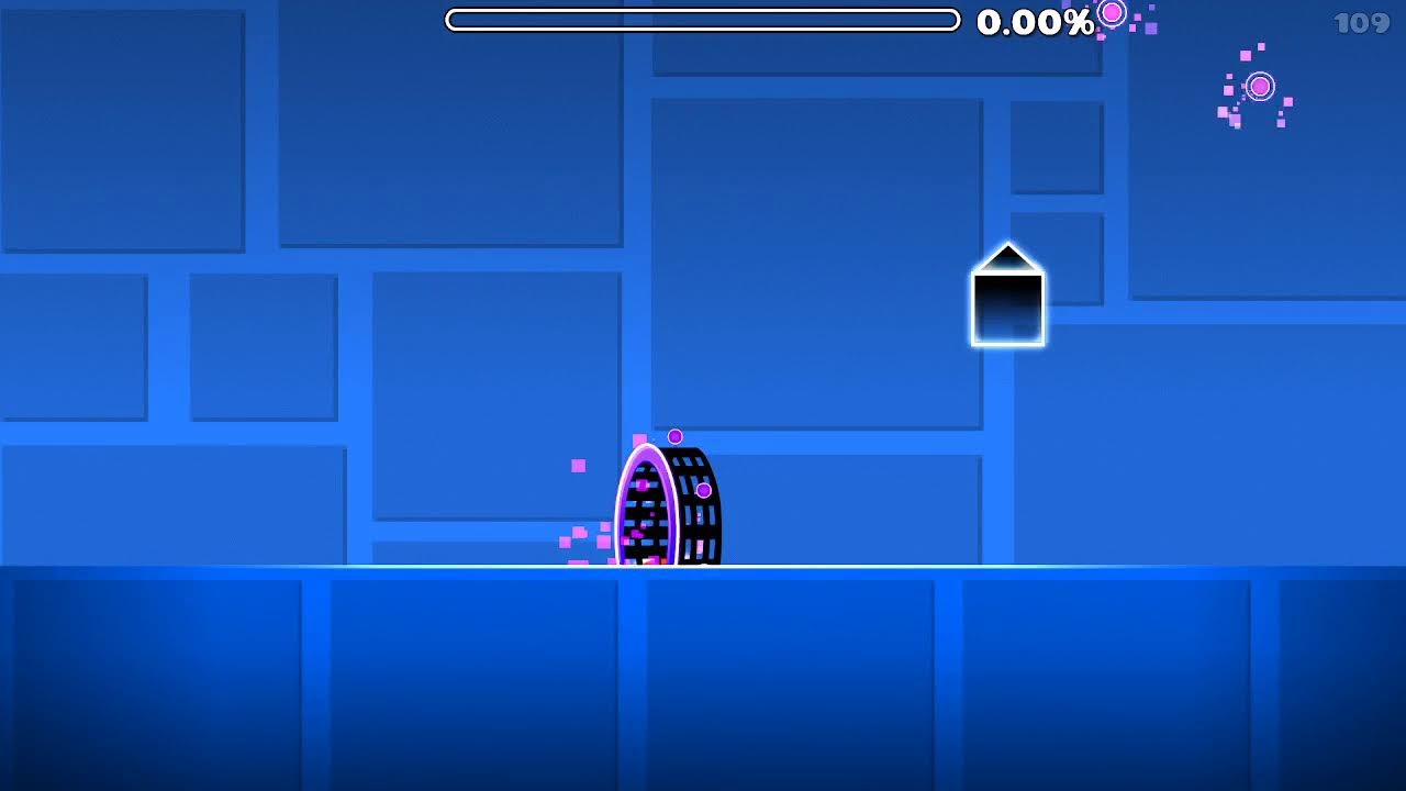 making a layout to golden wind in geometry dash - YouTube