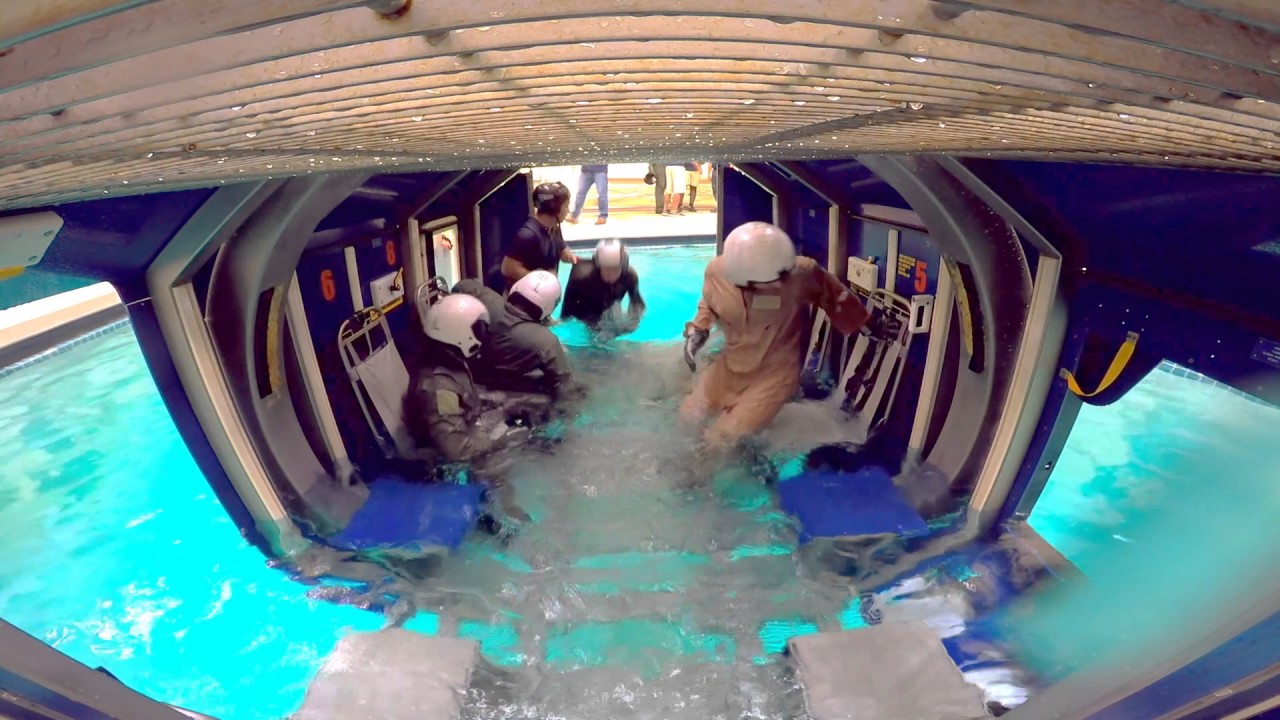 Military Aviation Water Survival Training - YouTube