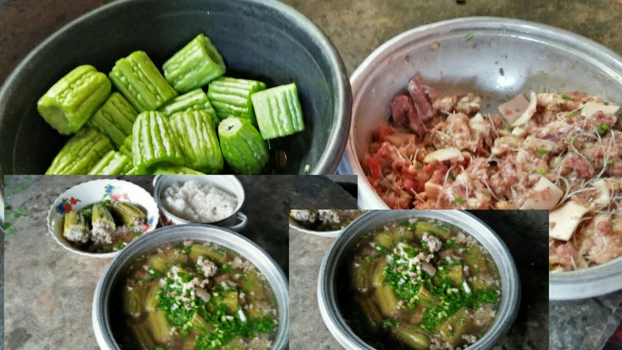 cooking food Khmer for family - YouTube
