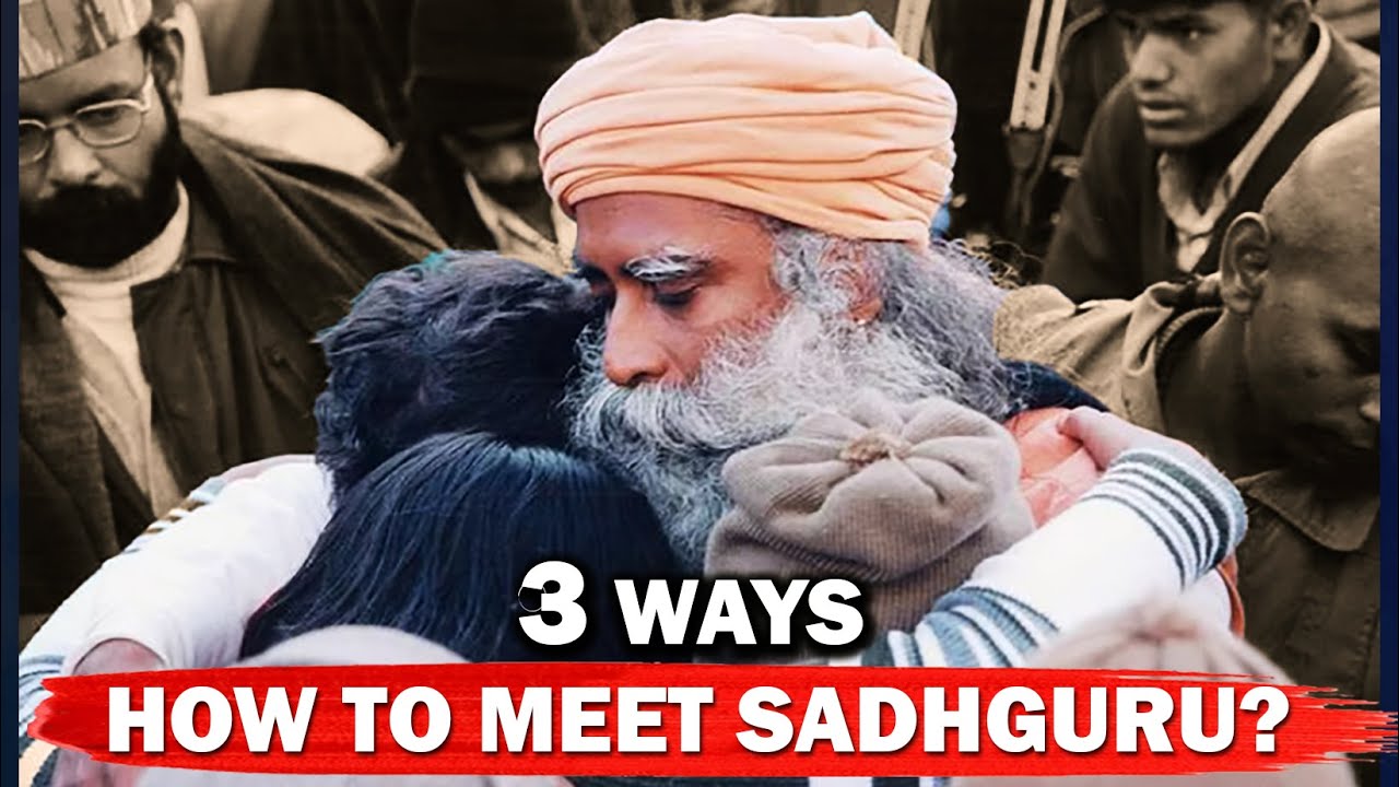 How To Meet Sadhguru ? - 3 WAYS | Isha Yoga Center | Ashram | Isha ...