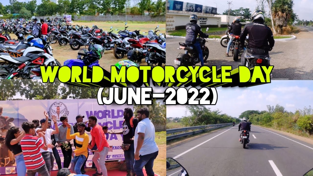 WORLD MOTORCYCLE DAY 2022 || GROUP RIDE || CHENNAI || FOURPOINTS ...
