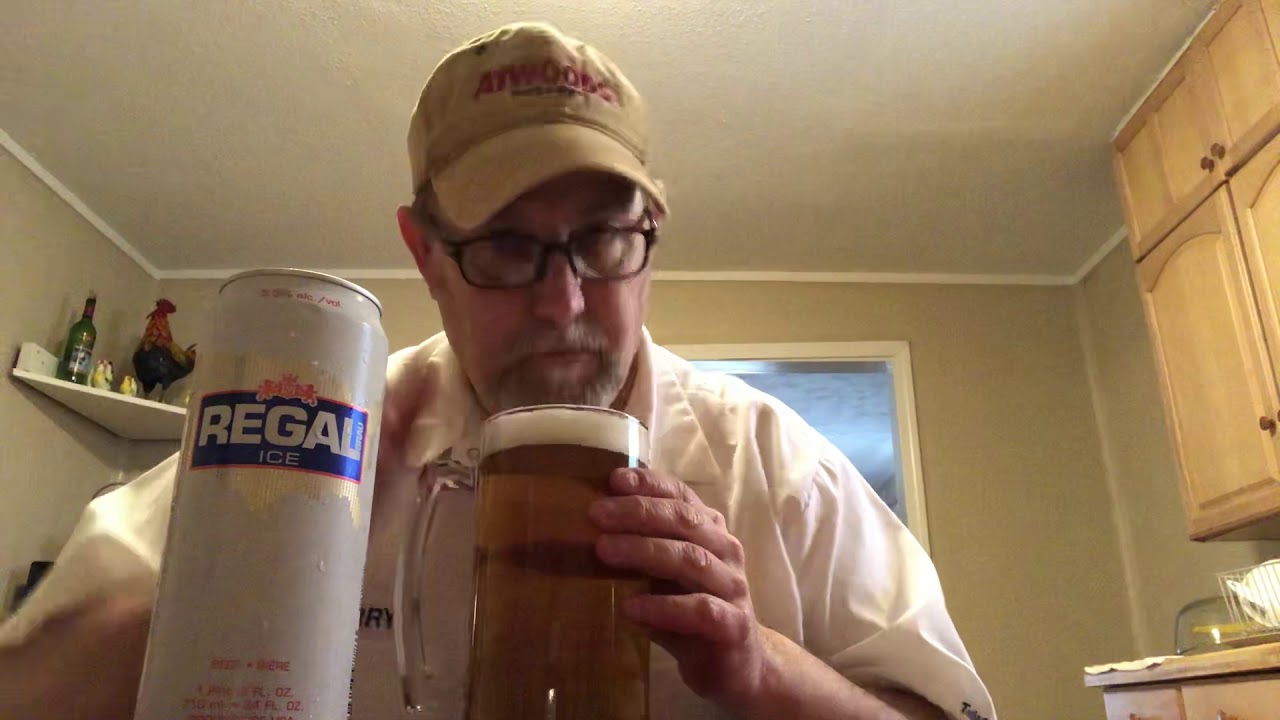 Regal Brau Ice 5.5% abv # The Beer Review Guy - YouTube