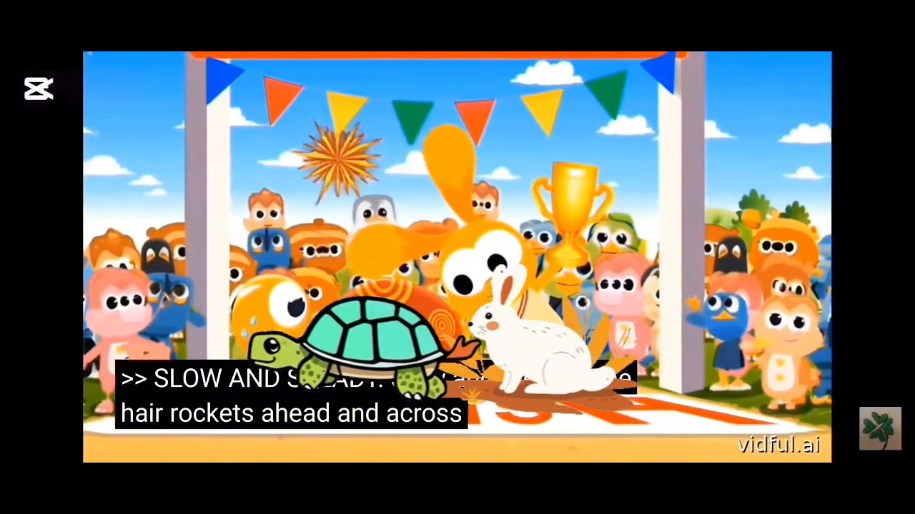 hare and the tortoise fast and slow - YouTube