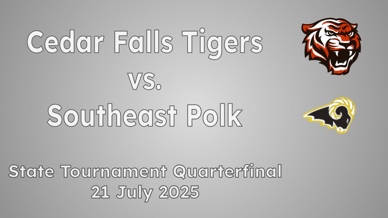 CF Tigers v SE Polk State Quarterfinal 21 July 2025 - YouTube
