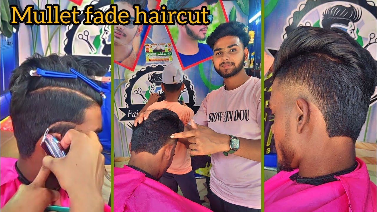 💈Mullet haircut ️ full tutorial video! Mullet fade haircut 💈 # ...