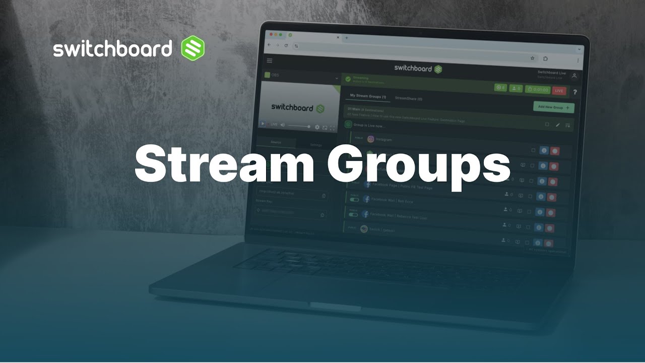 The Switchboard Update: A Game-Changer for Stream Groups - YouTube