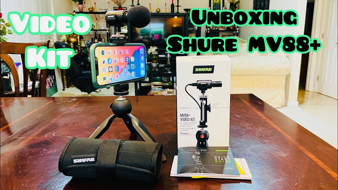 UNBOXING NEW SHURE MV88+ VIDEO KIT FOR YOUTUBERS - The Ultimate Simple ...