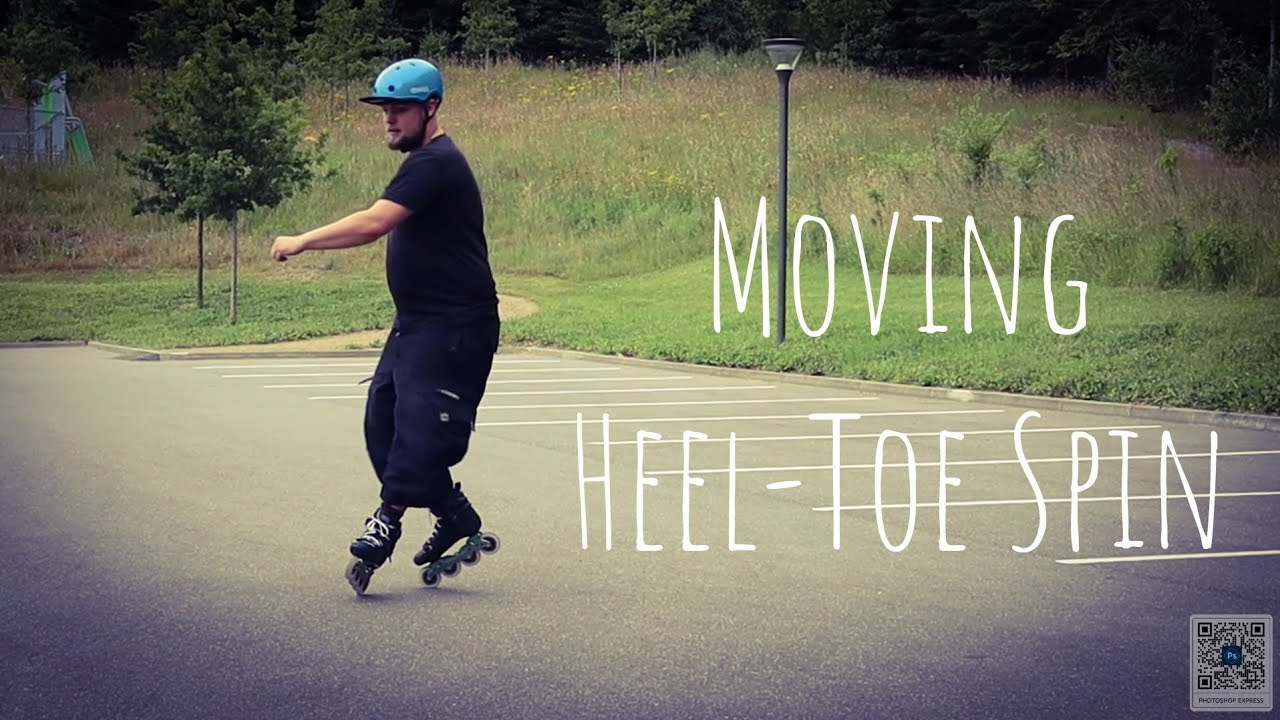MOVING HEEL-TOE SPIN + WHEELING | Wizard and Flowskating Tutorial - YouTube