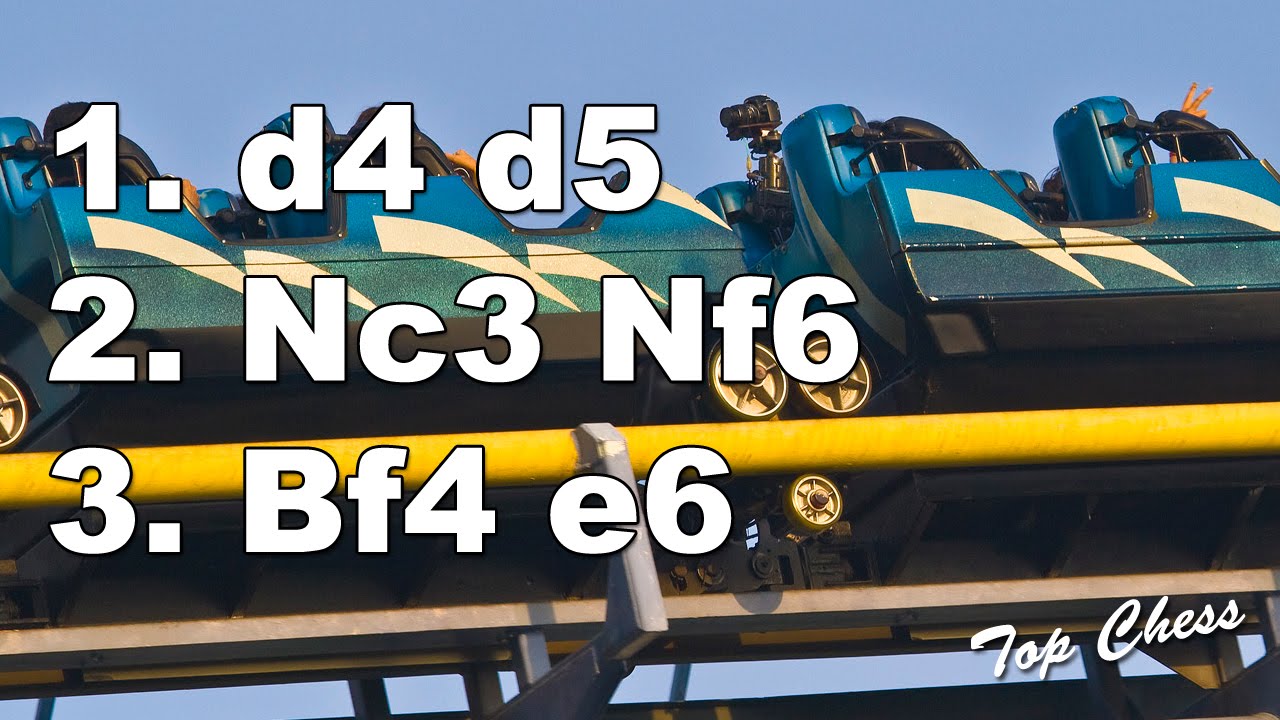 Chess - 1. d4 d5 2. Nc3 Nf6 3. Bf4 e6 - YouTube