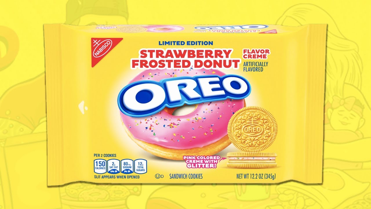 Fun Size Review: Strawberry Frosted Donut Oreos! - YouTube