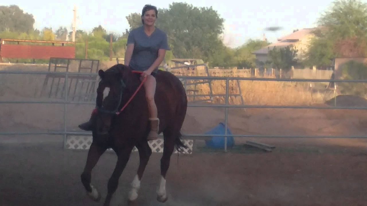 Granger jumping bareback - YouTube