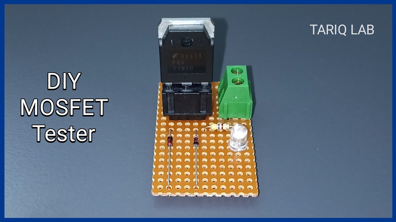 How to Make MOSFET Tester - YouTube
