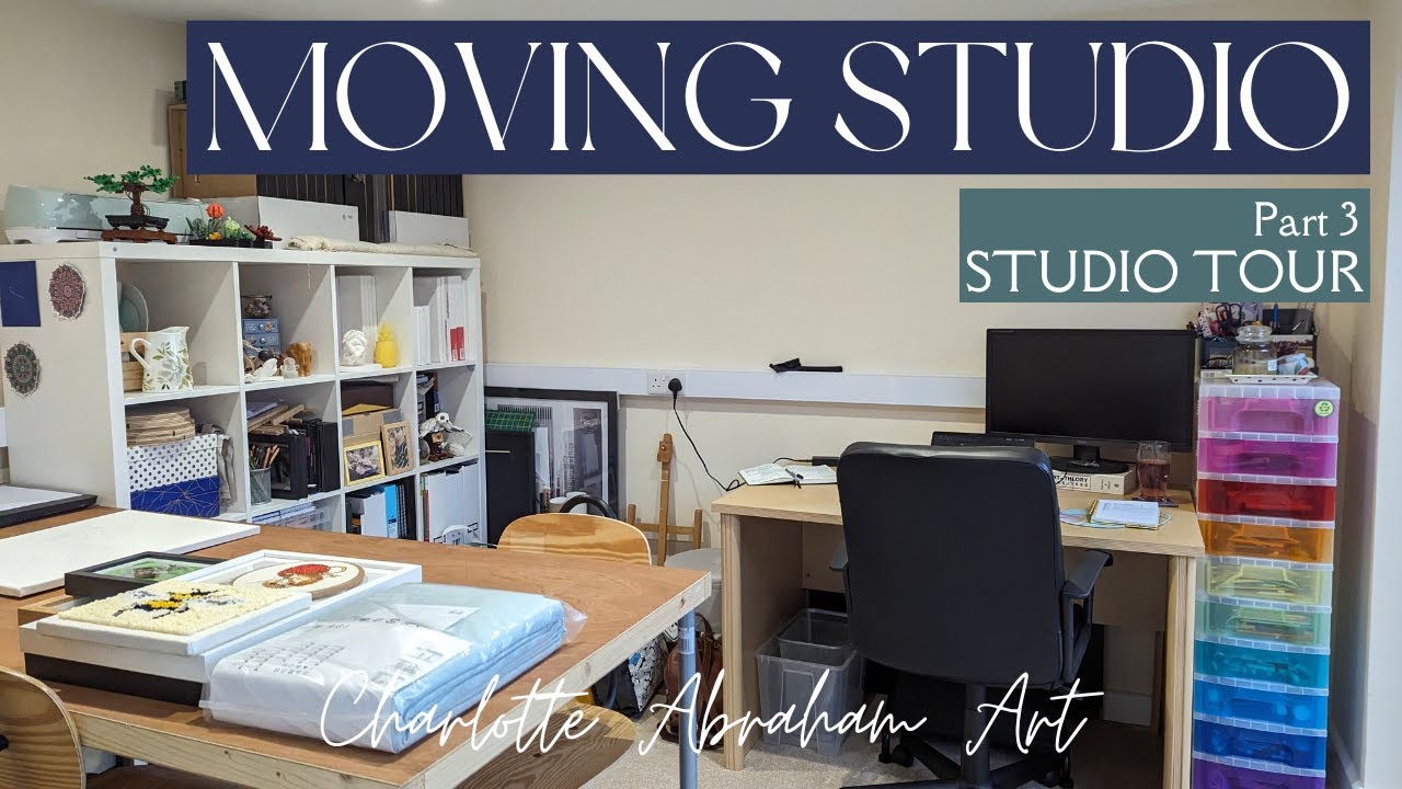 Move My Studio Part 3 | Studio Tour - YouTube