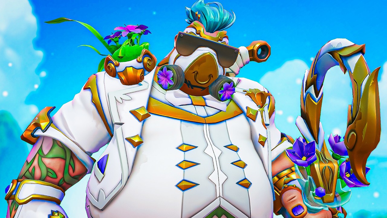 USING THE NEW "LILY" HOG SKIN! | Overwatch 2 - YouTube