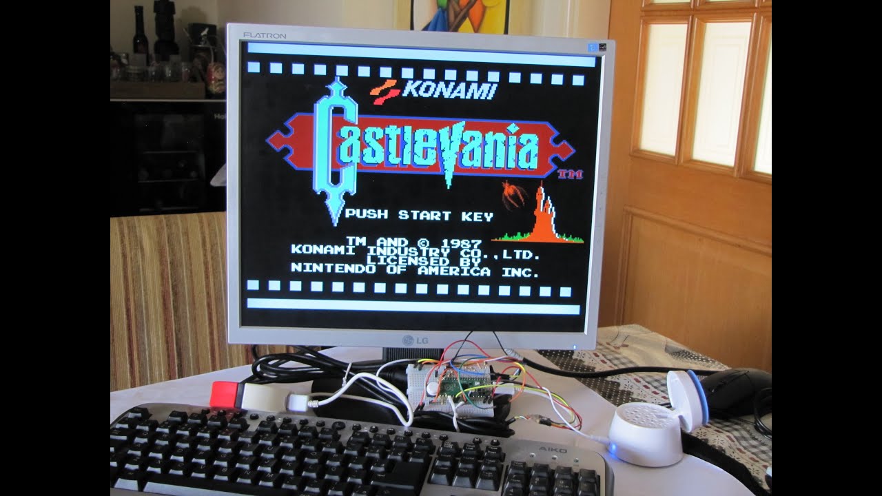 Raspberry Pi Pico Project | NES Emulator | Castlevania | VGA & Sound ...