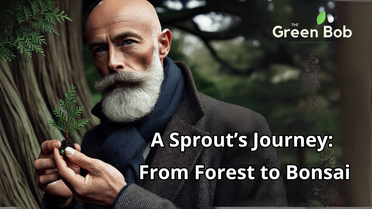 Rescuing a Tiny Sprout Beneath Giant Atlas Cedars | Bonsai Beginnings ...