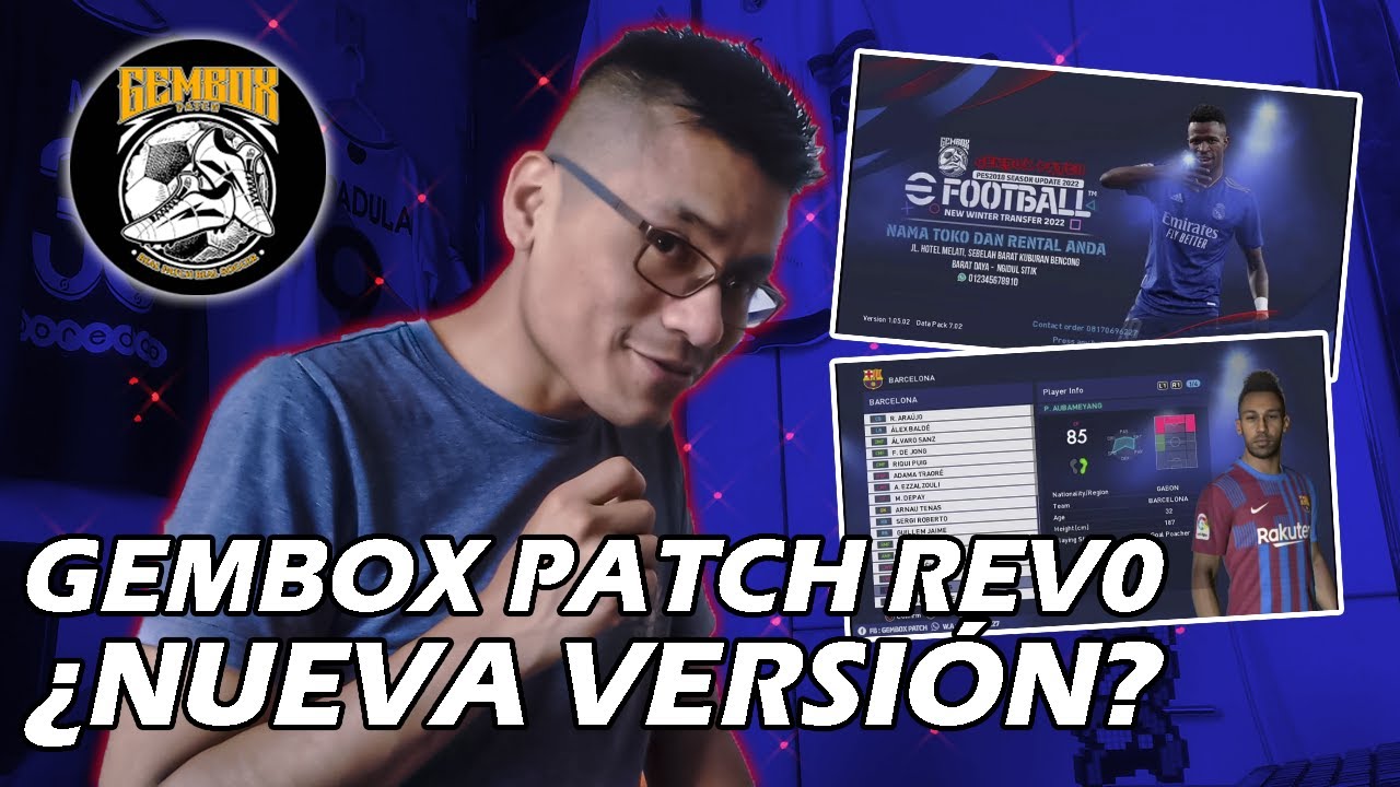 😱ASI SERA GEMBOX PATCH REV0 | ¿SUDAMERICA ACTUALIZADA? | eFootball 2022 ...