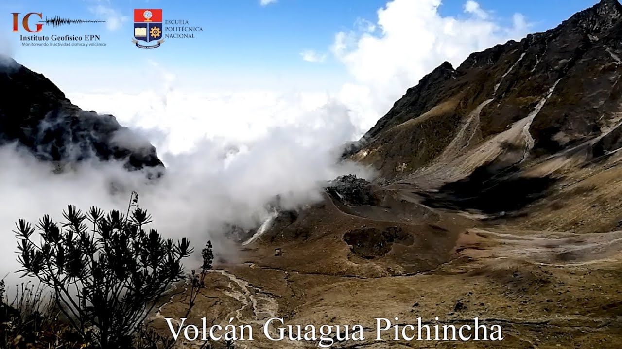 Time-lapse del volcán Guagua Pichincha - YouTube